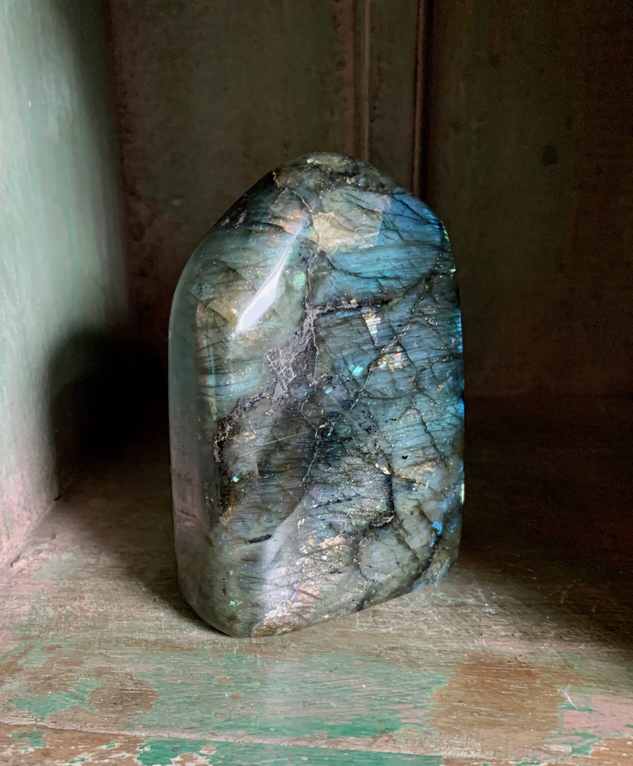 Labradorite Crystal Slab - Badawang Art